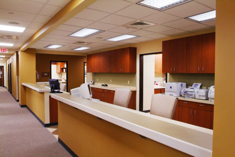 Healthcare Casework: Nurses Station & Reception