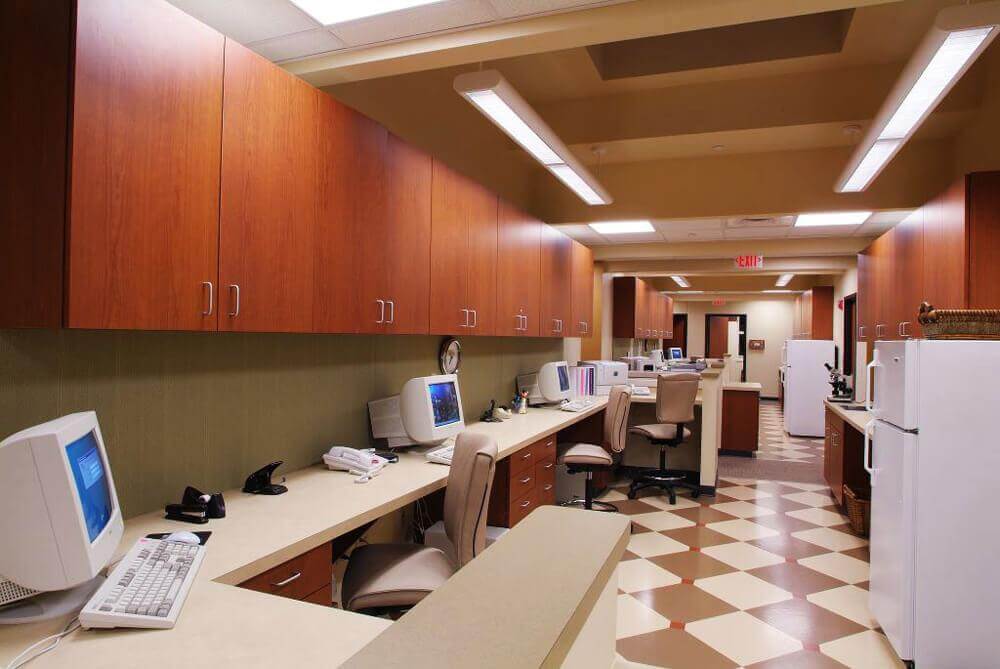 Healthcare Casework: Nurses Station & Reception